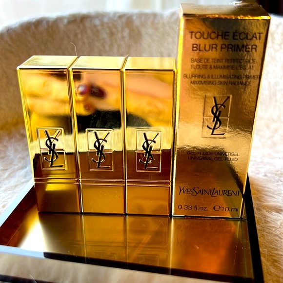 Yves Saint Laurent | Makeup | Ysl Mini Lipsticks Ysl Touch Clat Blur ...